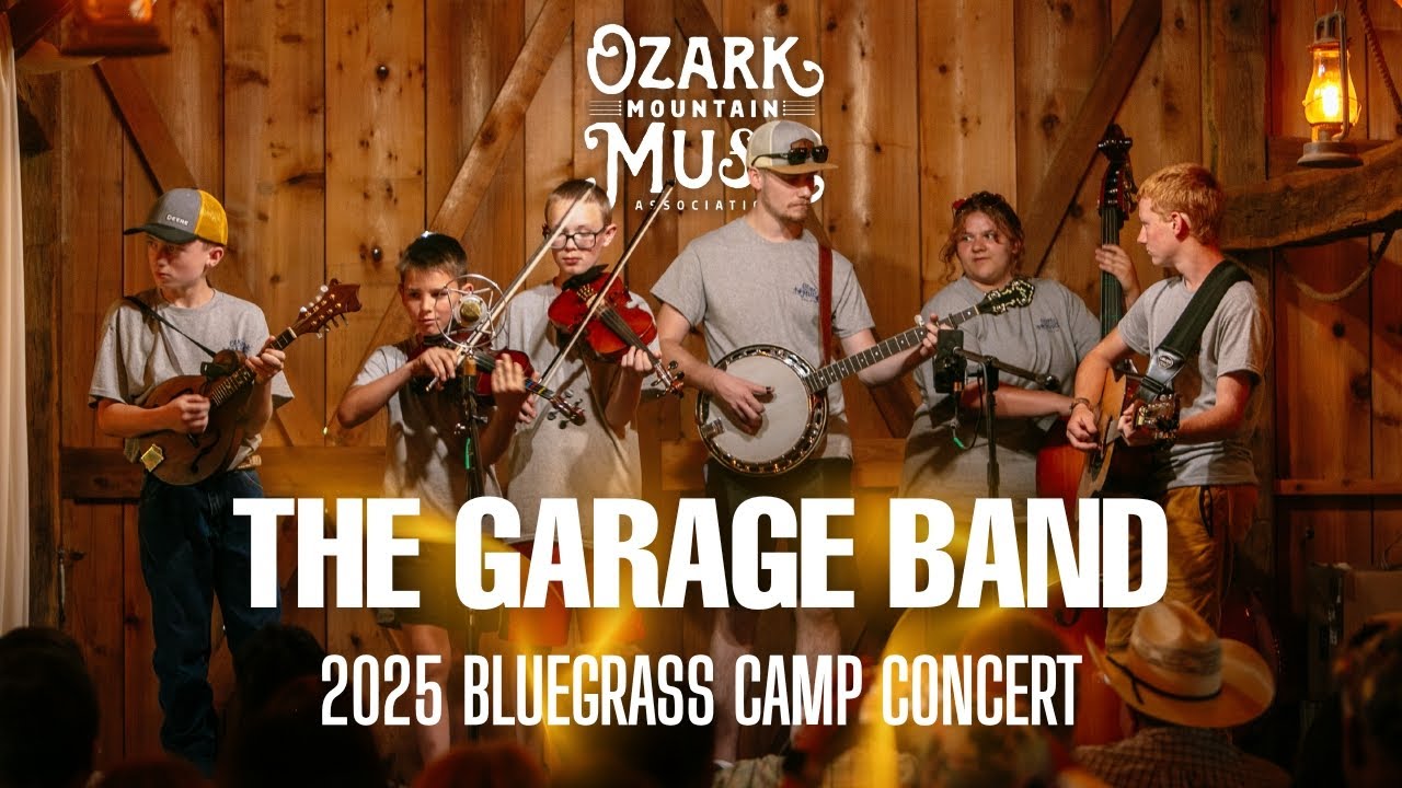 The Garage Band Perform at the 2025 OMMA Bluegrass Camp Concert - YouTube