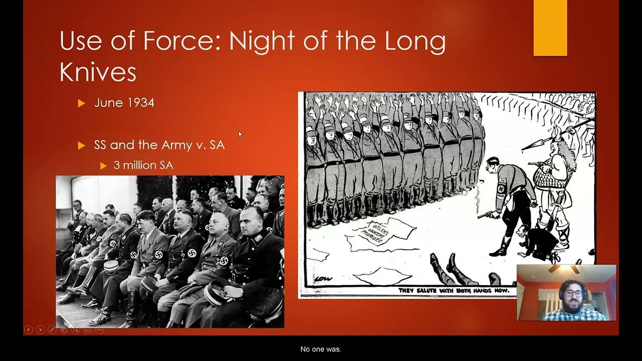 Consolidation and Maintenance of Power Use of Force by Nazi Germany ...