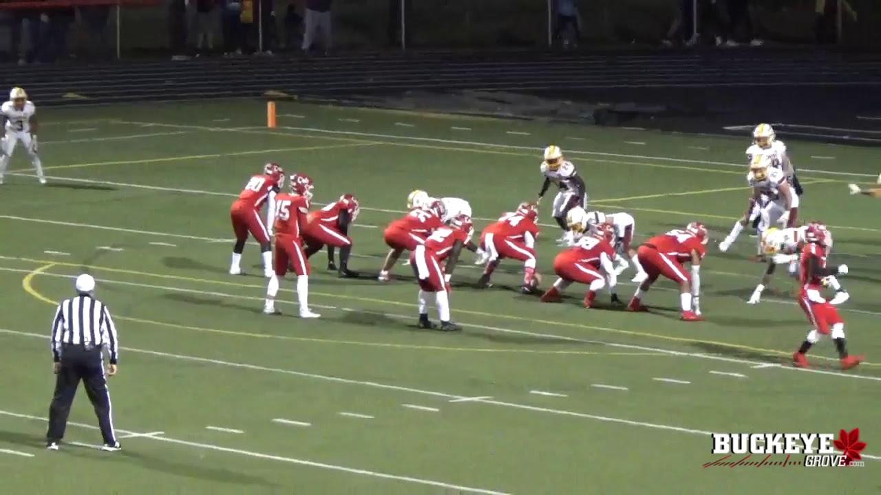 Jesse Devore: Westerville South receiver catches two touchdown passes against Westerville North ...