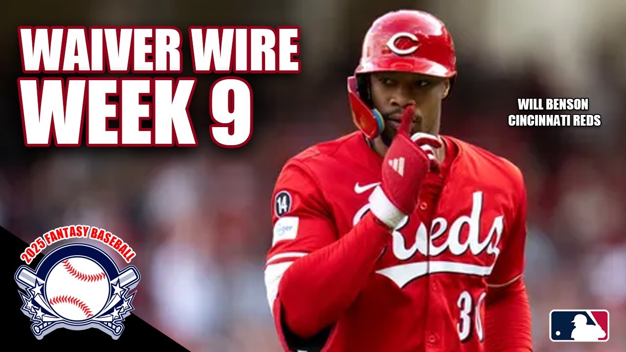 Fantasy Baseball Waiver Wire Week 9: Benson to the rescue!!! - YouTube