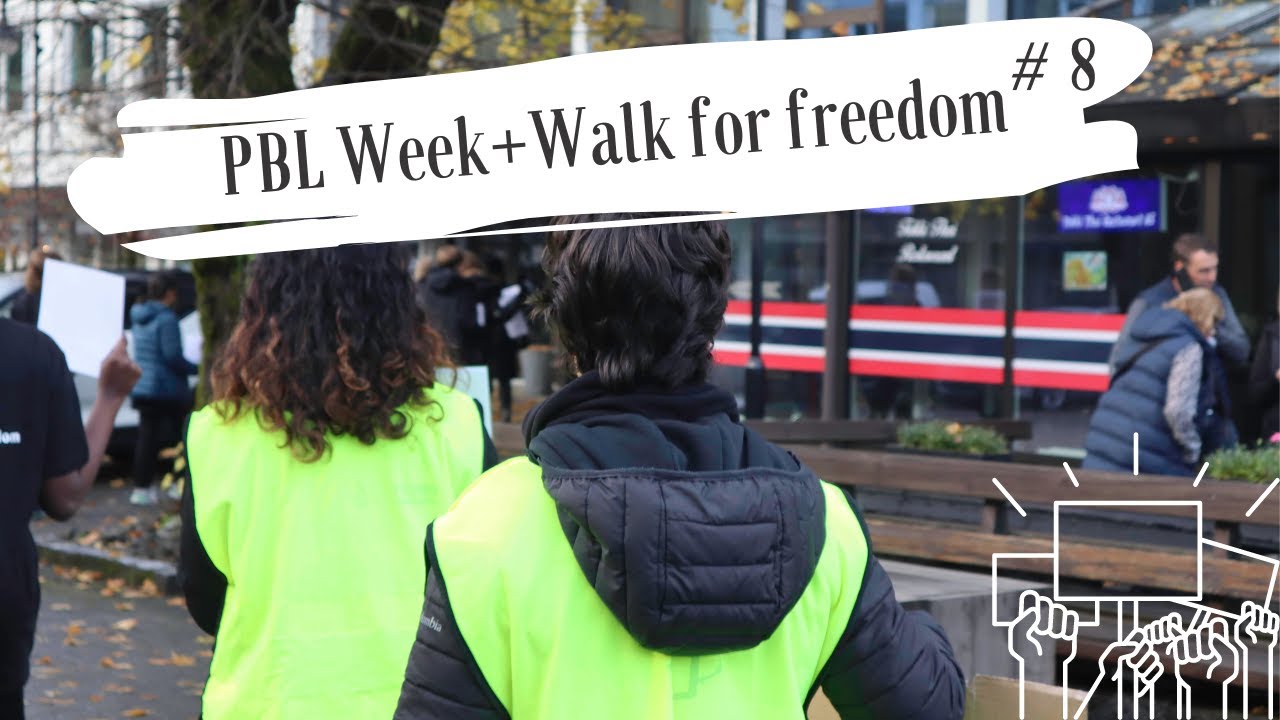 PBL week + walk for freedom | UWC RCN #8 - YouTube