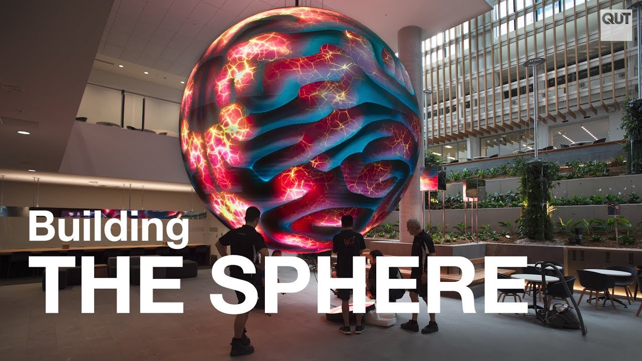 Building the Sphere at QUT - YouTube