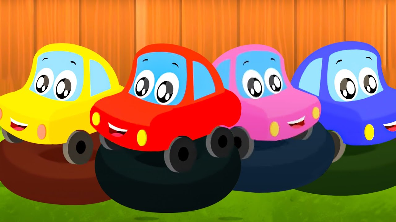 Five Little Babies & More Learning Vehicle Rhymes for Kids - YouTube
