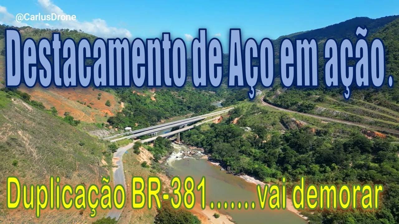 DUPLICAÇÃO BR-381 LOTE 3 BH a G. Valadares #obrasbr381 #duplicação381 ...