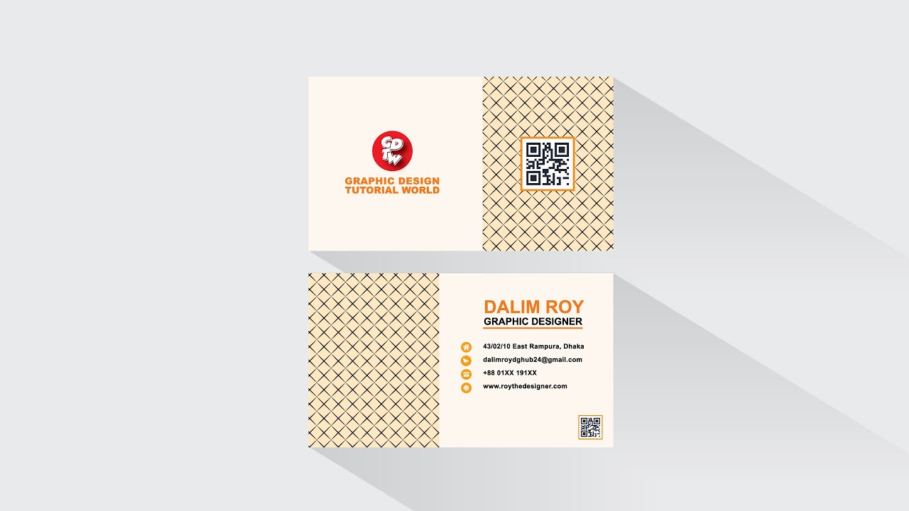 How to Design a Business Card | Business Card Design Tutorial - YouTube