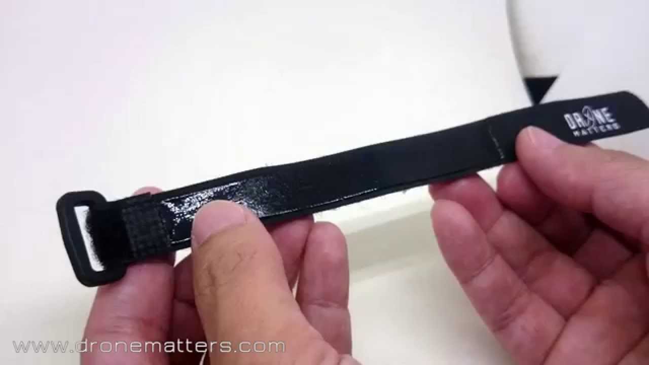 Drone Matters High Friction Battery Velcro Strap - YouTube