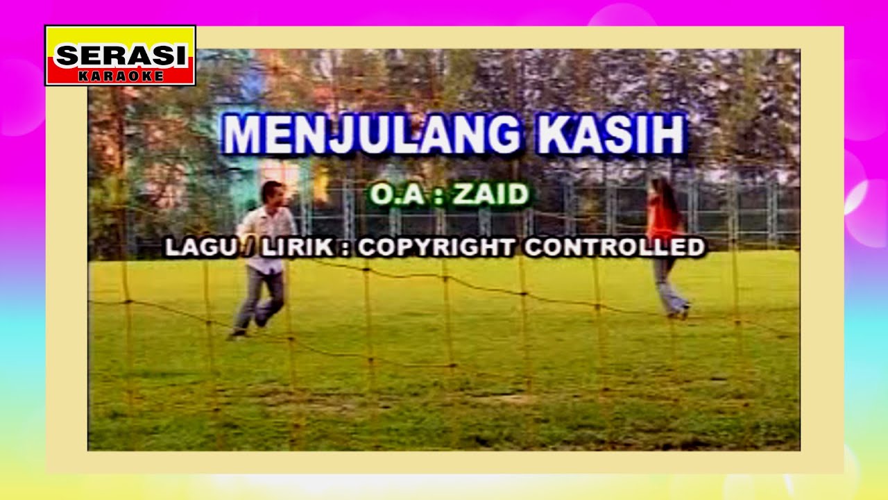 Zaid - Menjulang Kasih KARAOKE - YouTube