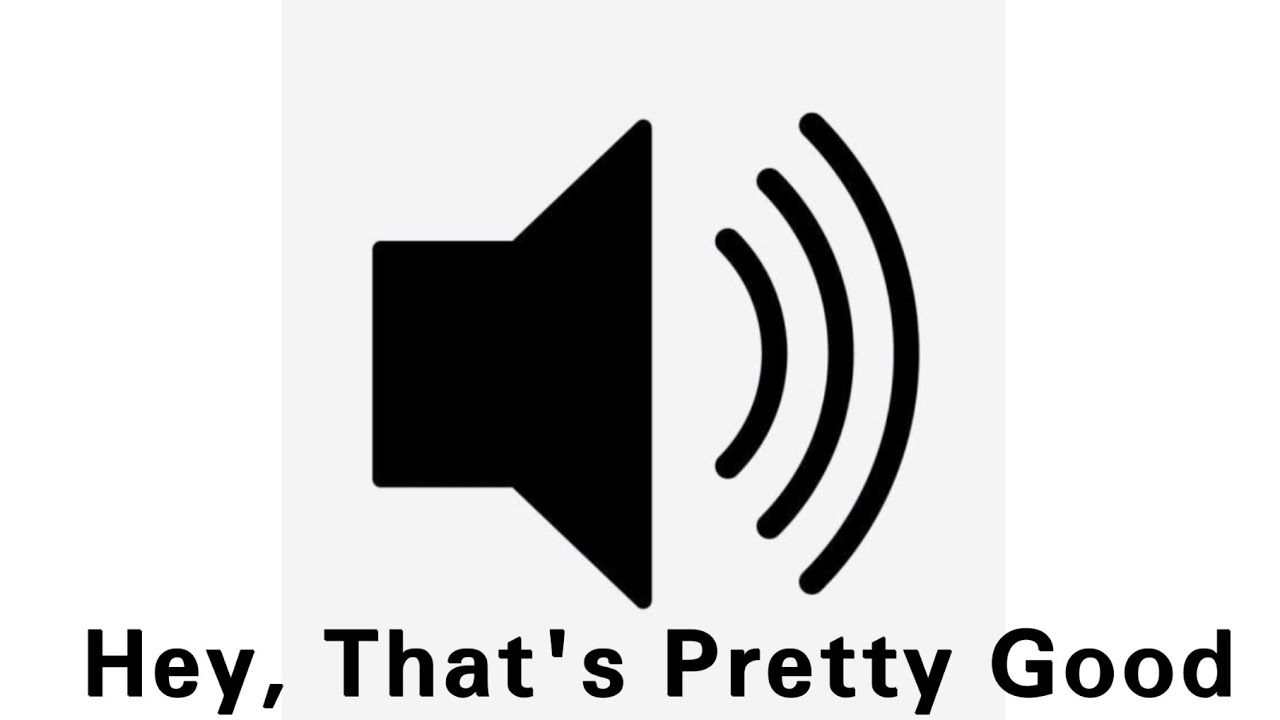 IDubbbzTV Hey, that's pretty good Sound Effect - YouTube