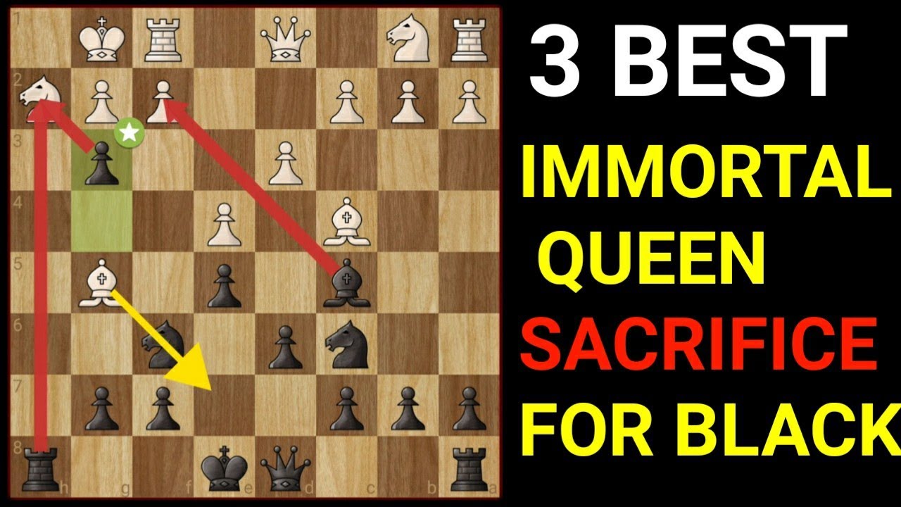 3 Best Opening Traps For Black With Queen Sacrifice #tricks - YouTube