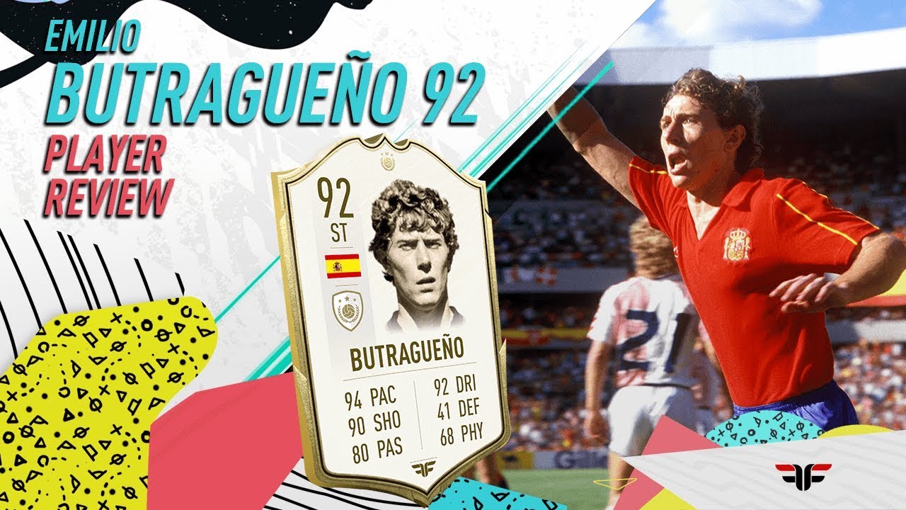 FIFA 20. Review de Emilio Butragueño Prime (92) - YouTube