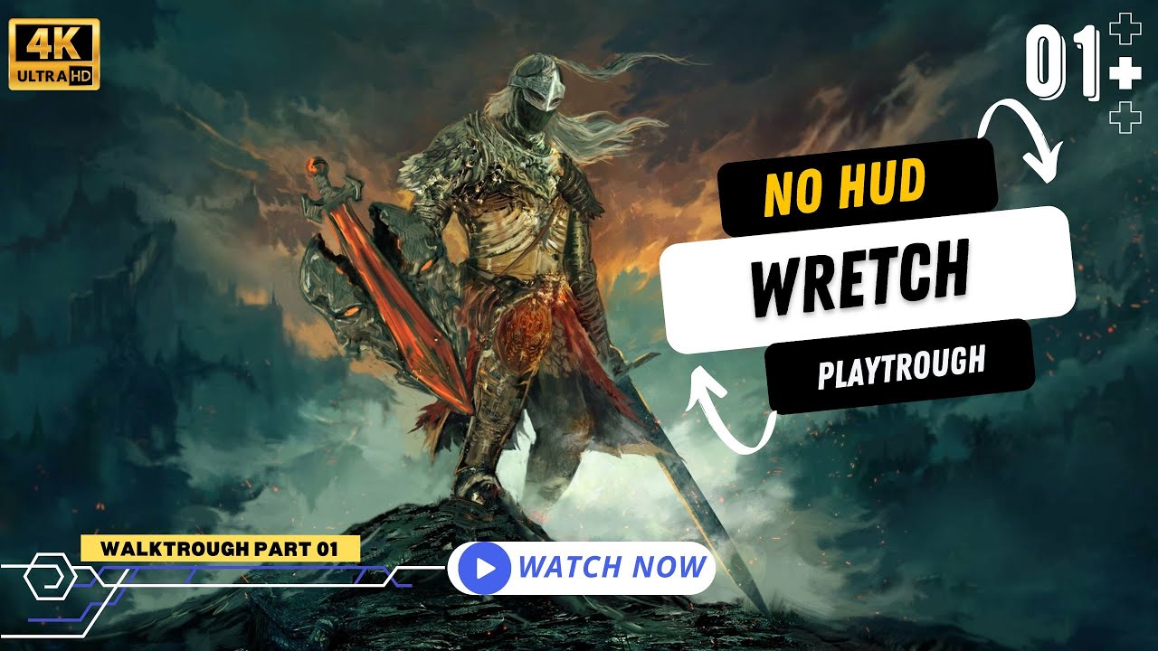 Elden Ring |Gameplay Walktrough｜Wretch class｜part 01 : Rise Tarnished ...