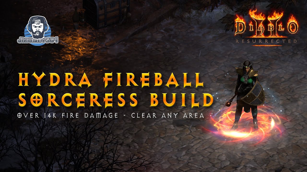 Hydra Fireball Sorceress Build - Diablo 2 Resurrected - YouTube
