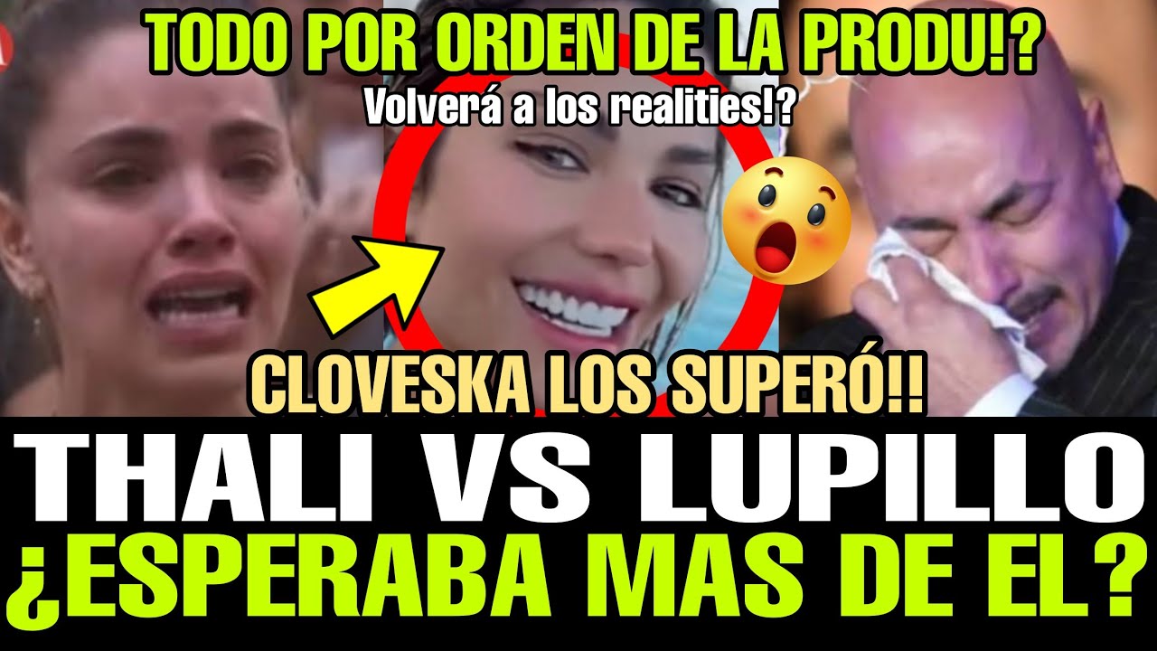 😱 THALI ESPERABA MÁS DE LUPILLO ¿TODO POR ORDEN DE ELLOS? PERDIÓ AMIGOS ...