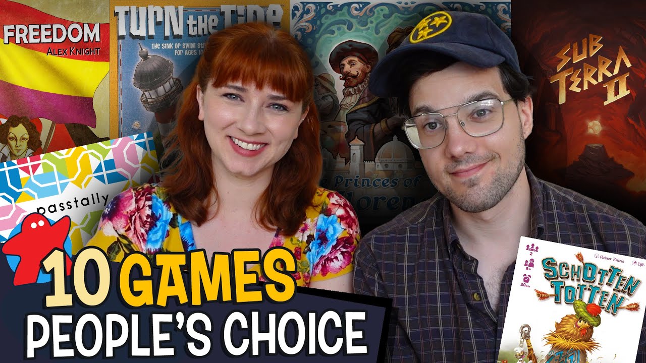 10 Board Games Being Played NOW - "People's Choice" Board Game Picks ...