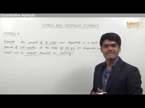 Compound Interest for Time Period in Fraction | Basic Model 8 |Simple ...