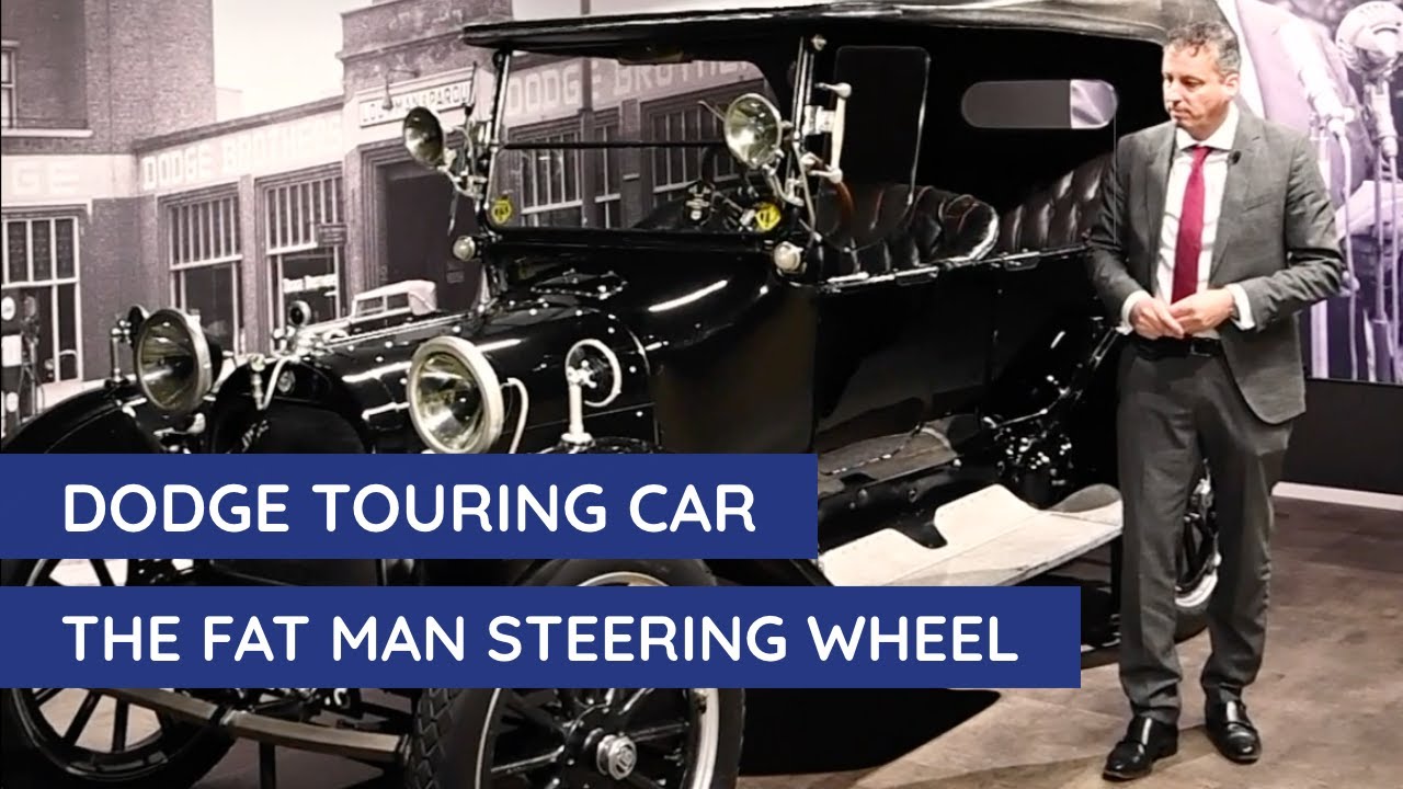 Louwman Museum: Dodge Touring Car - The Fat Man Steering Wheel - YouTube