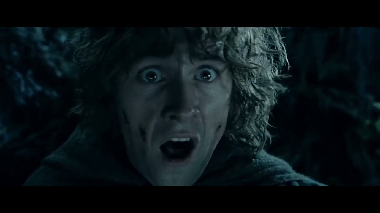 The Lord of the Rings:The Two Towers - Merry and Pippin run from orcs ...