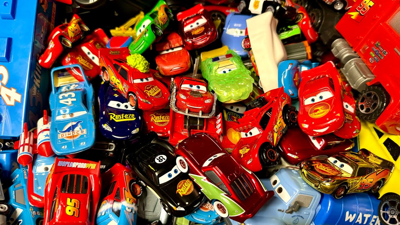 Diecast Disney Pixar Cars Collection from the Box | Lightning McQueen ...