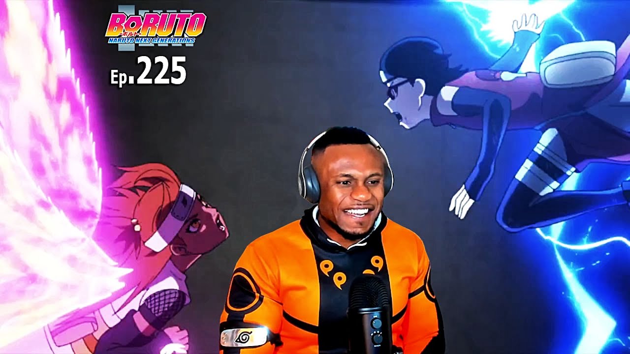 CHOCHO VS. SARADA! Boruto Episode 225 REACTION/REVIEW! - YouTube