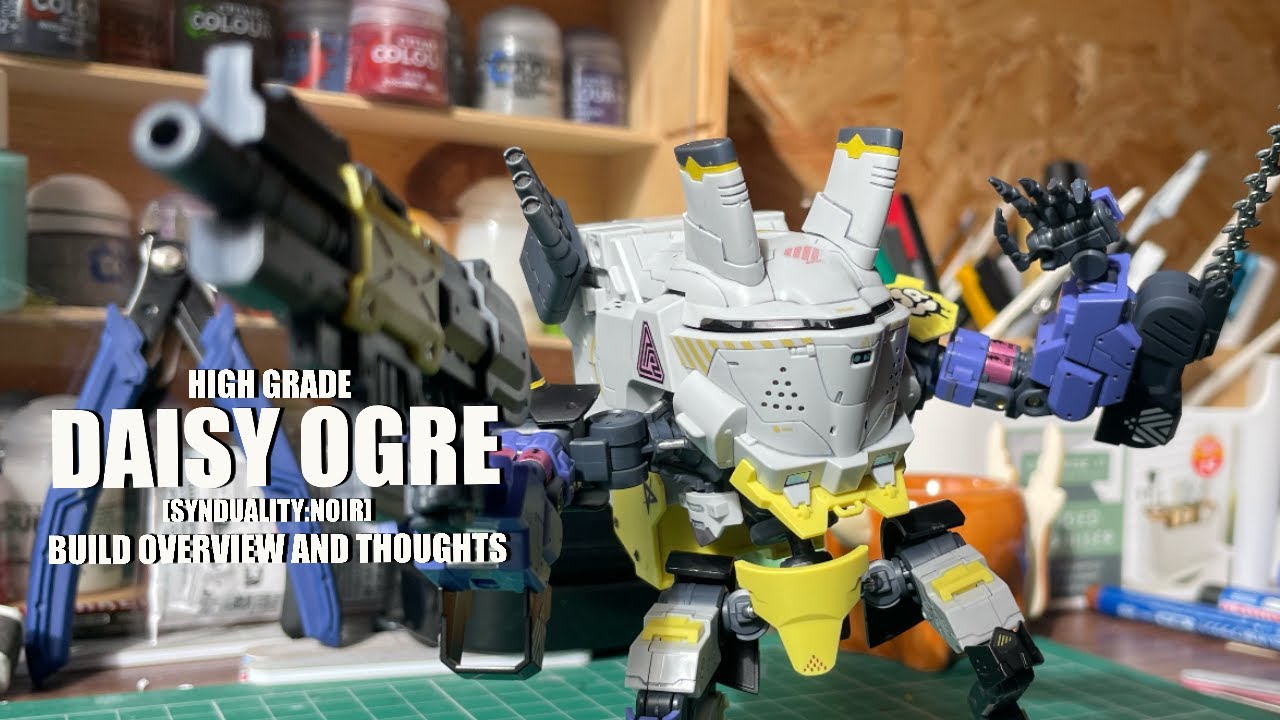 Synduality Noir: It Exists! - Bandai High Grade Daisy Ogre - Build ...