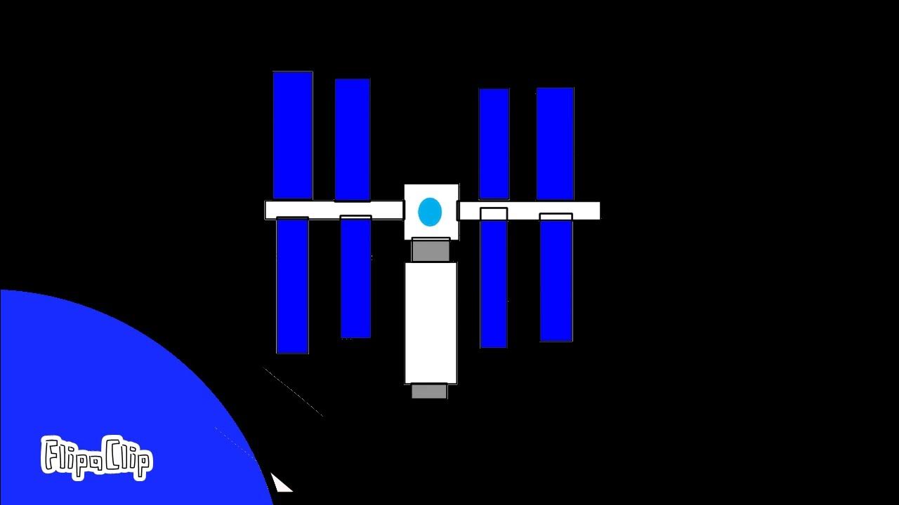 space station collision (animation) - YouTube