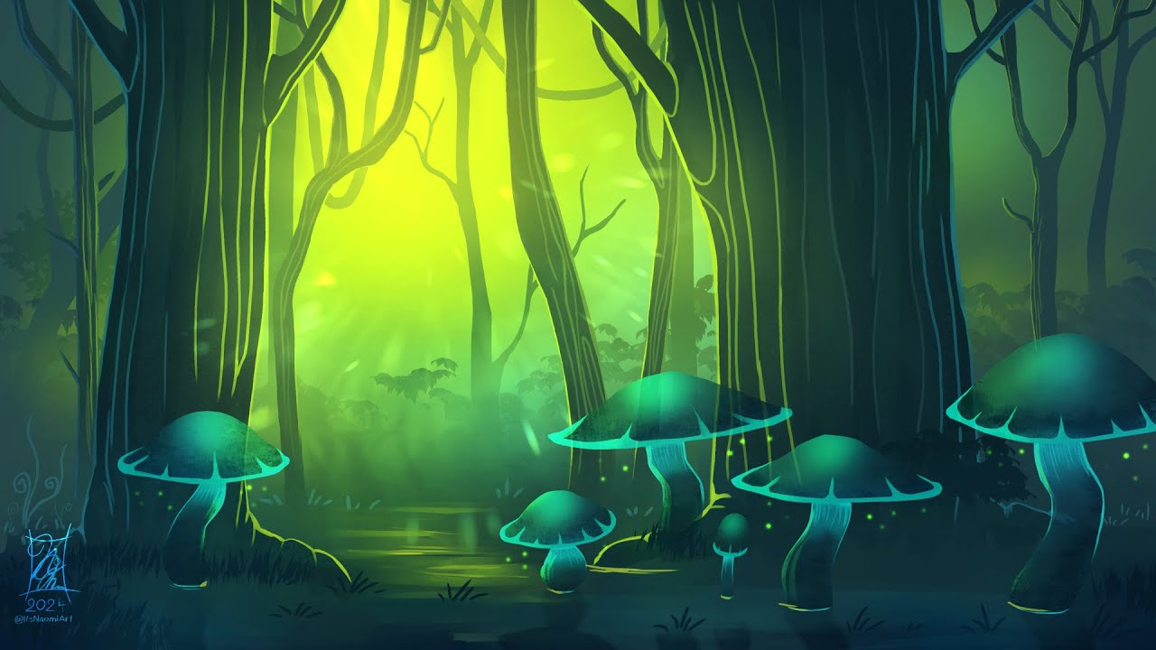 Glowing Green Time-lapse - YouTube