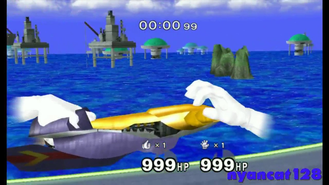 Super Smash Bros. Melee Crazy Mod UE: Master Hand vs. Crazy Hand (Big ...