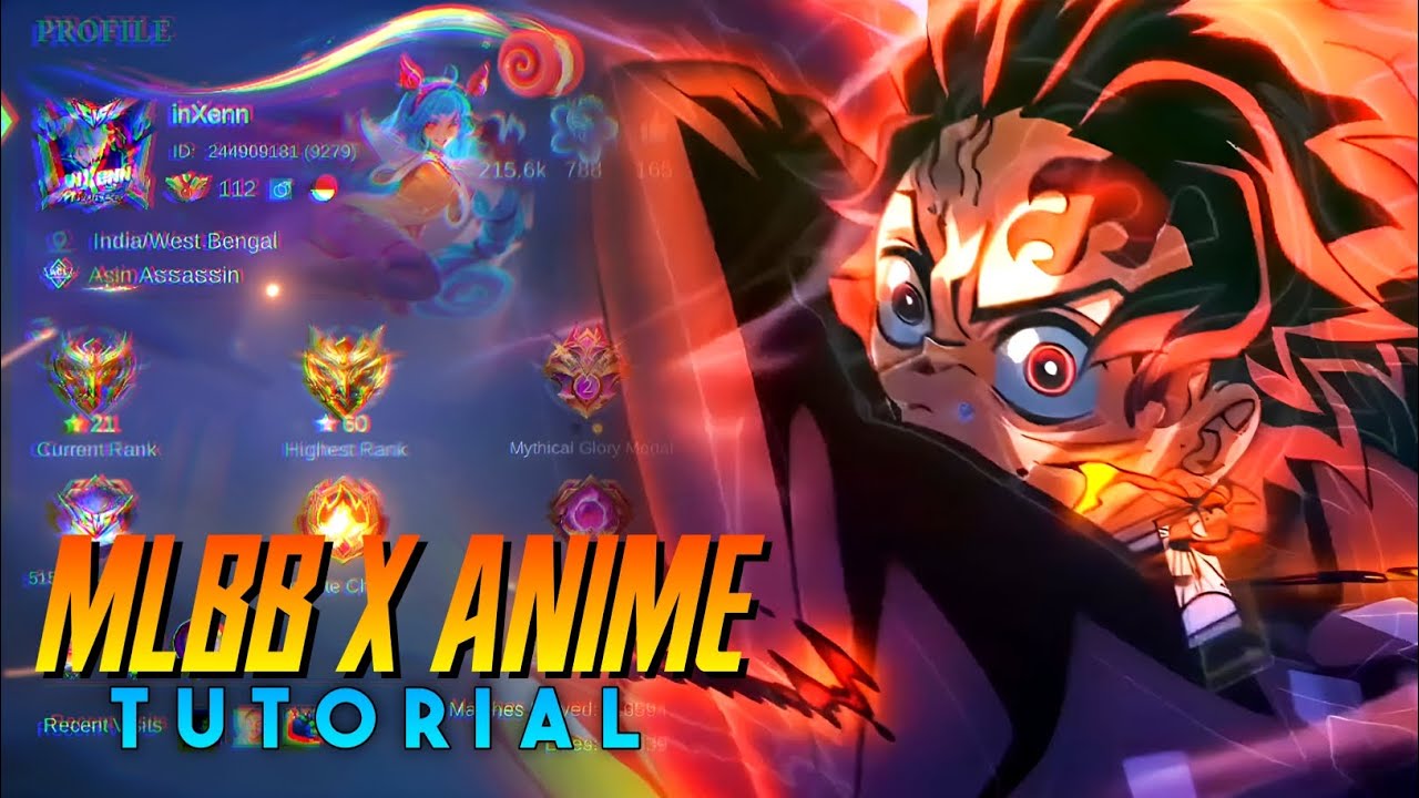 MLBB x ANIME EDIT TUTORIAL PART 2 !! MOBILE LEGENDS BANG BANG - YouTube