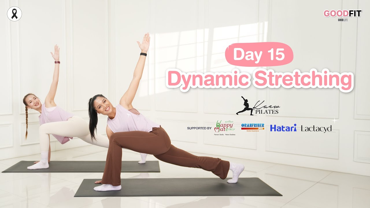 Day 15: Goodfit 21 Days Pilates Challenge (Dynamic Stretching) - YouTube