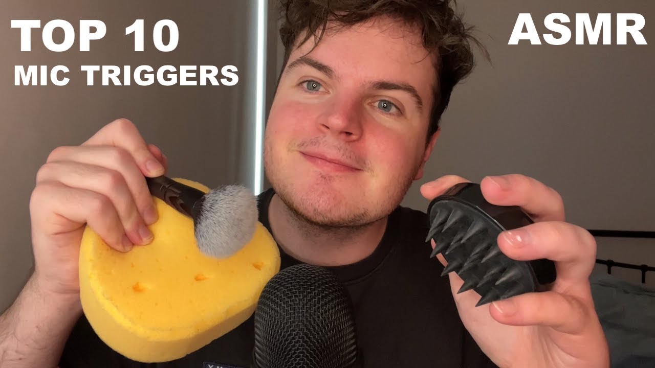 Top 10 Fast & Aggressive ASMR Mic Triggers!! - YouTube