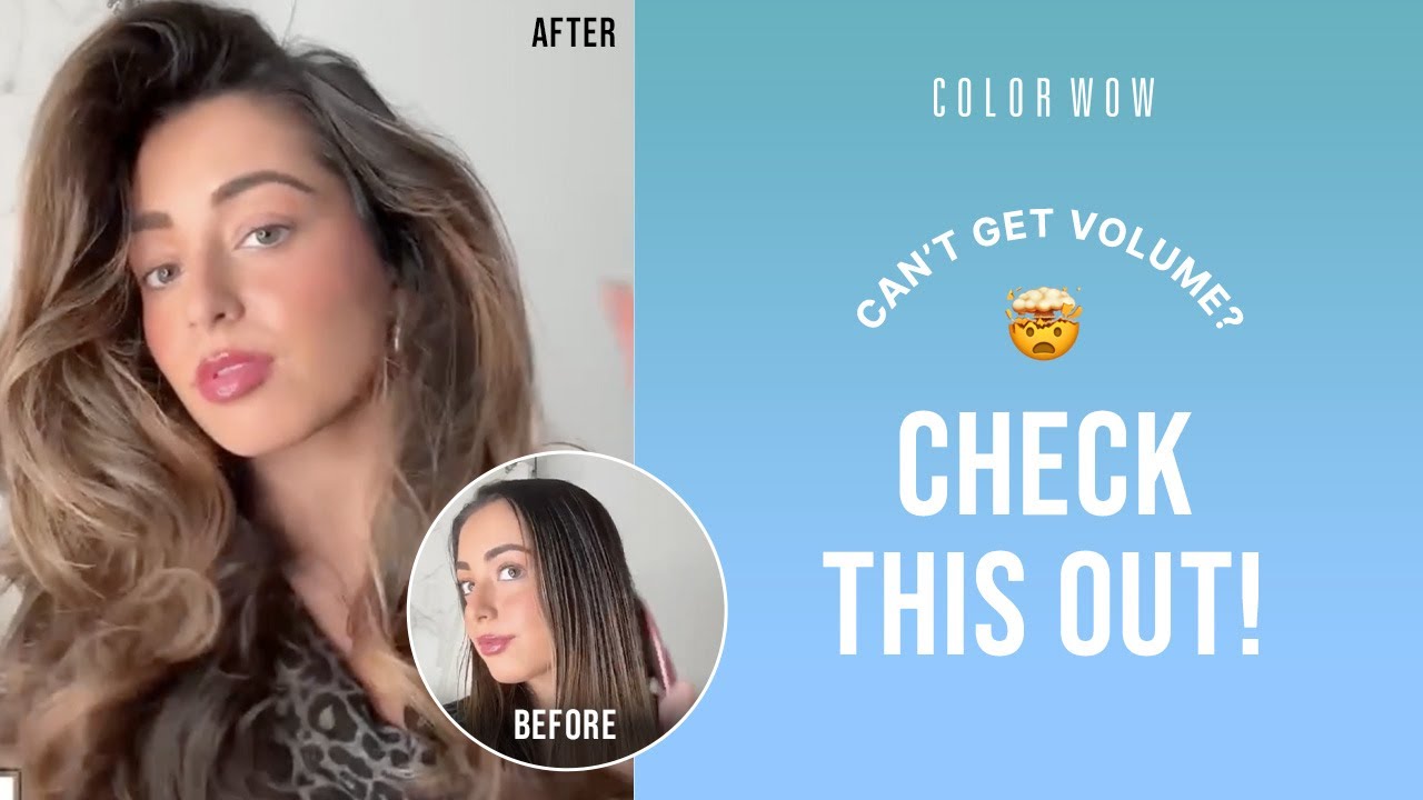 Holiday Hair Volume Made Easy: Color Wow Volumizing VIPs Kit - YouTube