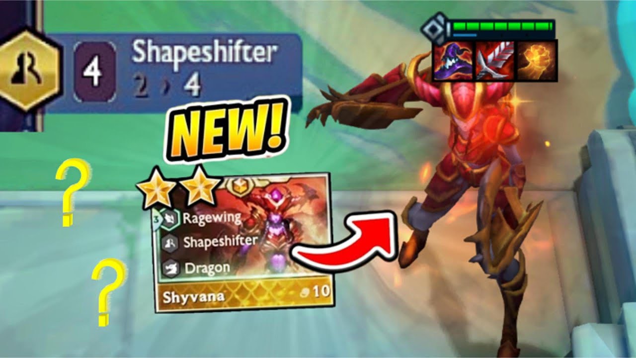 The STRONGEST Shyvana 2 Star Build | TFT Set 7.5 ⭐⭐!? Set 7.5 Revival ...