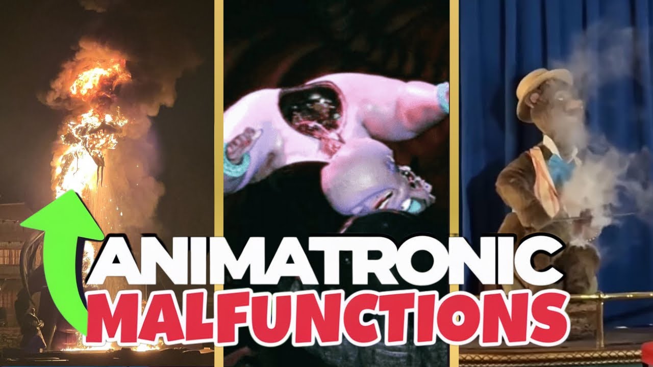 CRAZIEST Disney Animatronic FAILS! 😱🏰 Epic Moments You Won’t Believe! 🎢 ...