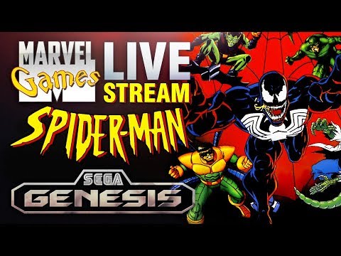 MG Live Stream #157 - Spider-Man: The Animated Series (Genesis/Mega Drive)