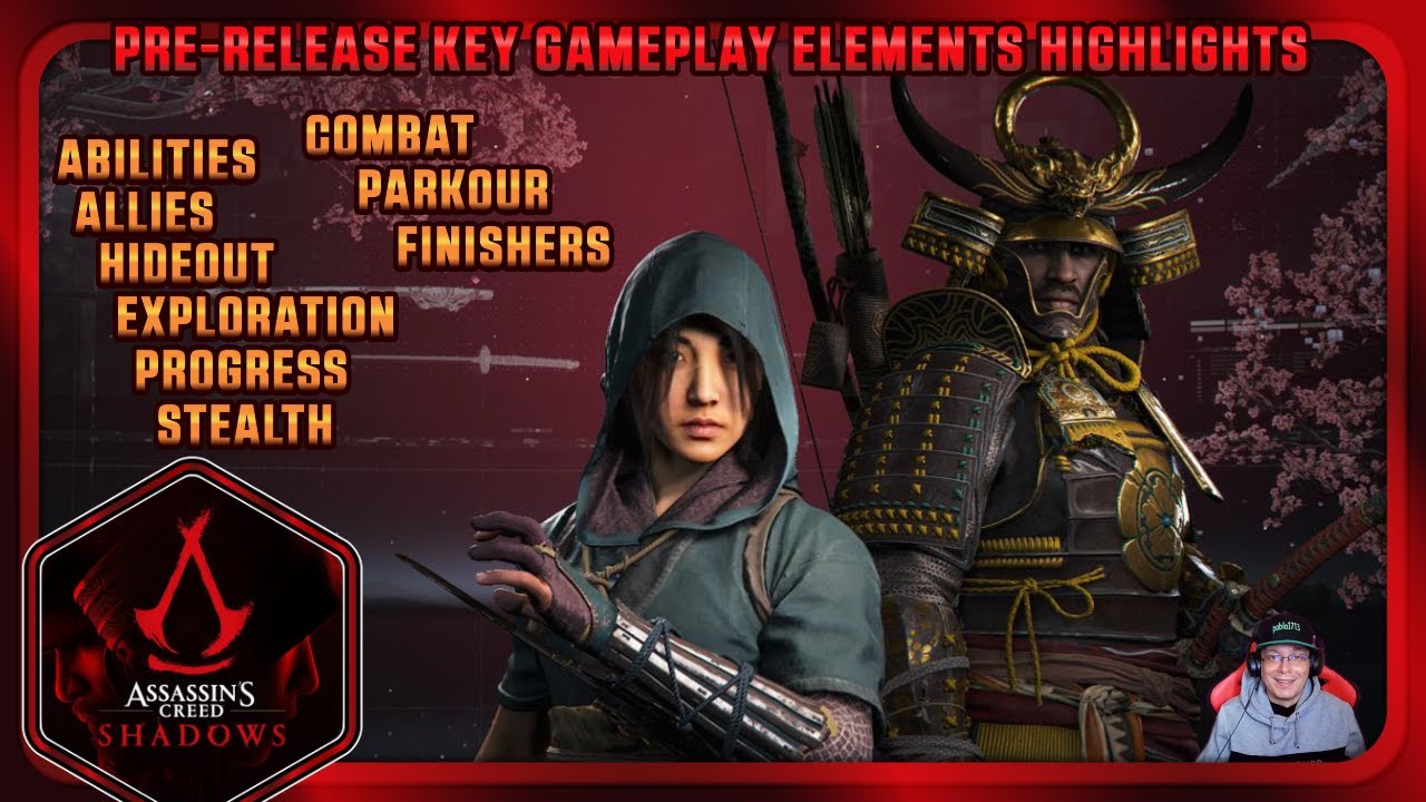 Assassin's Creed Shadows Pre-Release Key Gameplay Elements Highlights ...