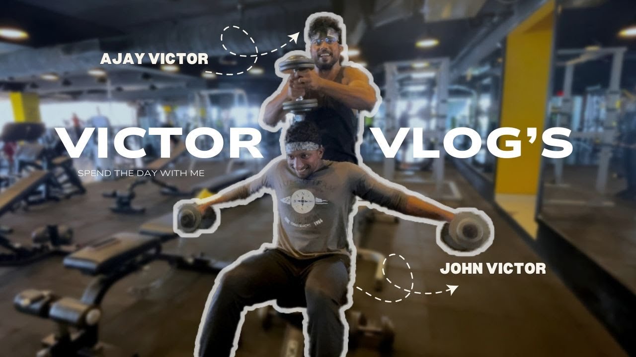 Vlog 7- Chest Day with Victors | Intense Workout & Gains | Ajay Victor ...