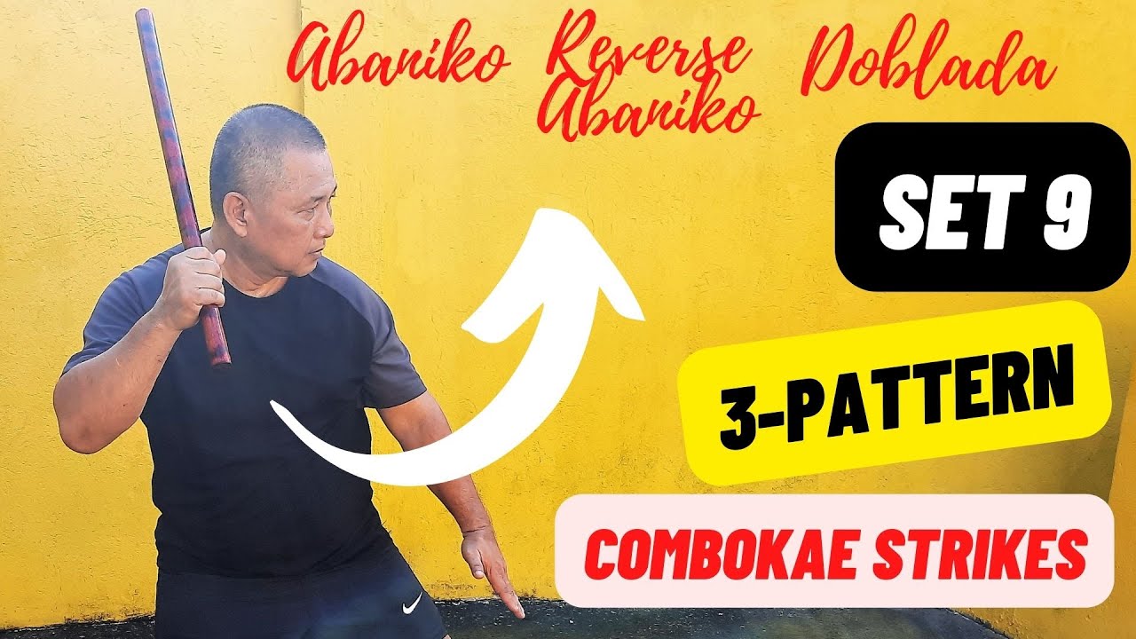 Set 9 HOW TO Master Arnis 3 PATTERN Classical Strikes #kali #arnis # ...