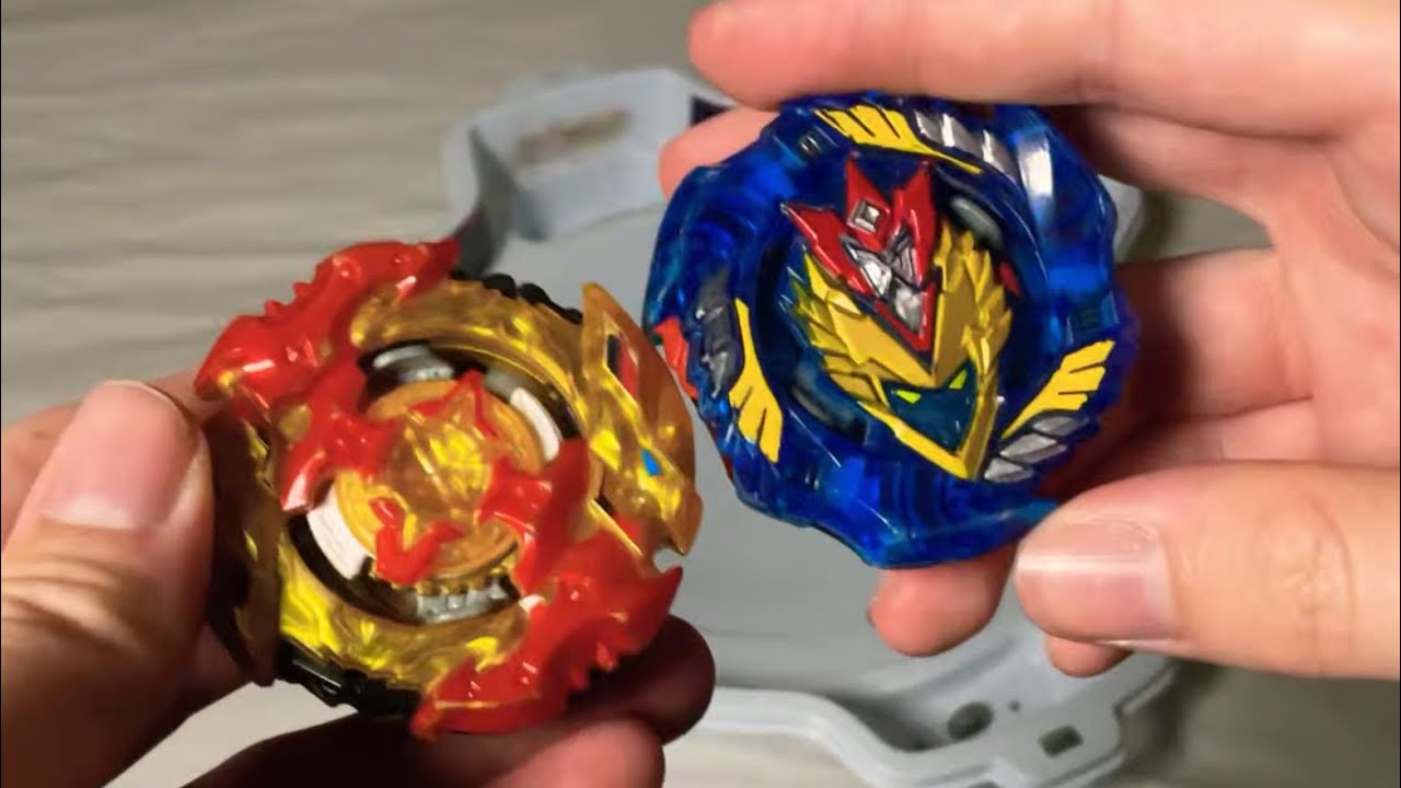 SHU VS VALT = Beyblade Burst Turbo Spryzen S4 VS Turbo Valtryek V4 ...