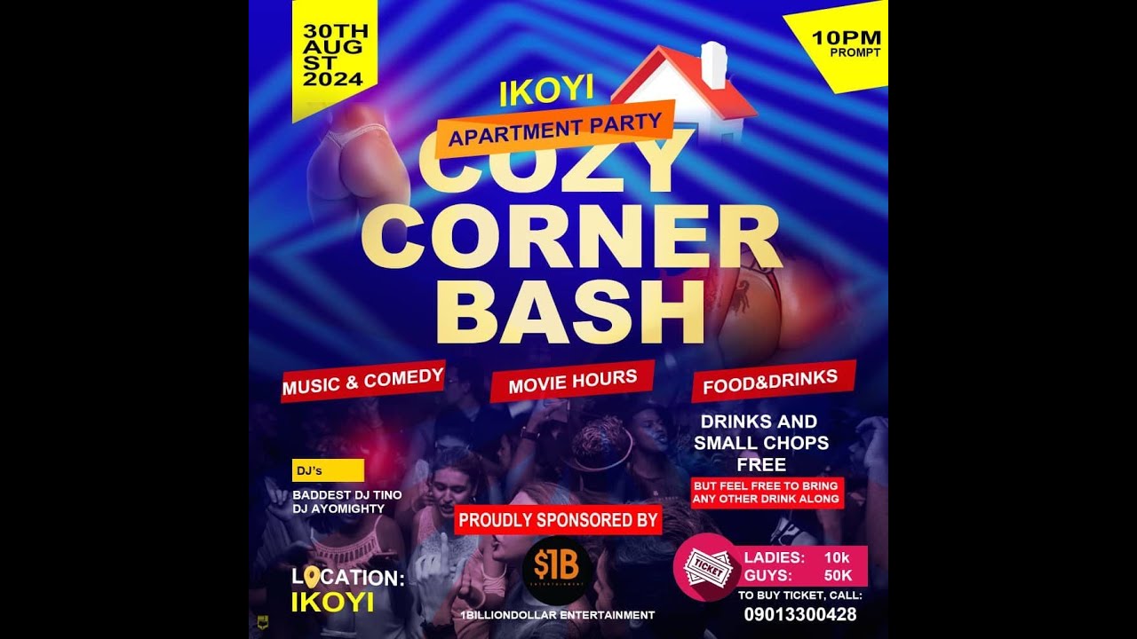 COZY CORNER BASH Sponsored by One Billion Dollar Entertainment. - YouTube