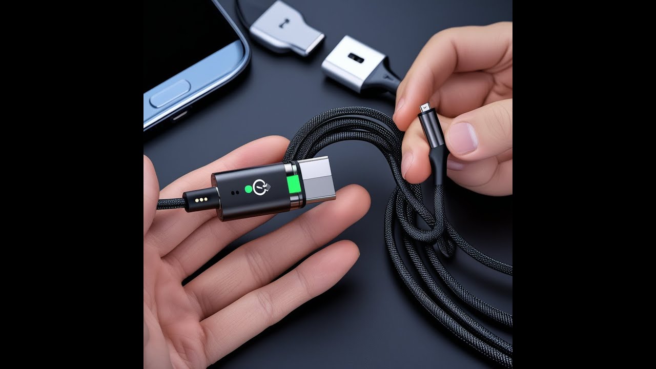 Say Goodbye to Tangled Cables FOREVER! Revolutionary Charging Hack You ...