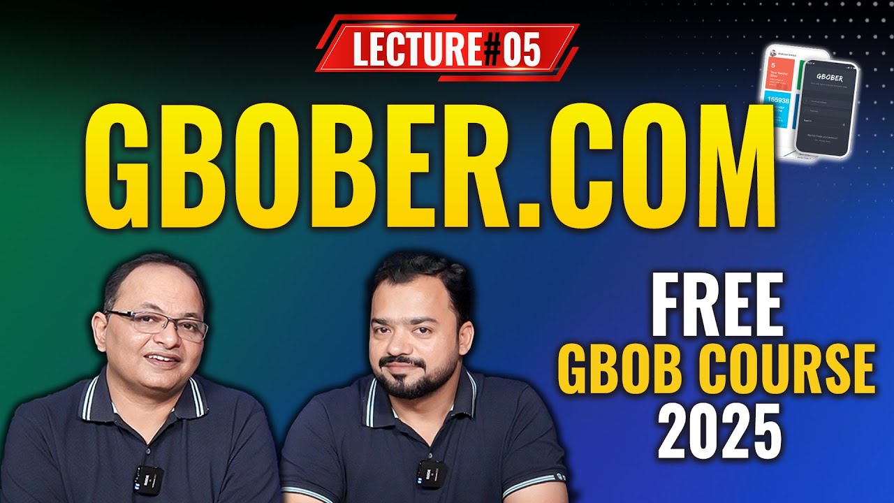 GBOBER | Free GBOB Course Lecture 5 | Guest Posting Full Course by ...