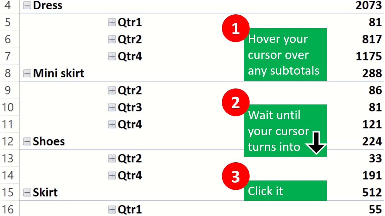 Select And Format All Subtotals Rows In Pivot Table In Outline Form select-and-format-all-subtotals-rows-in-pivot-table-in-outline-form