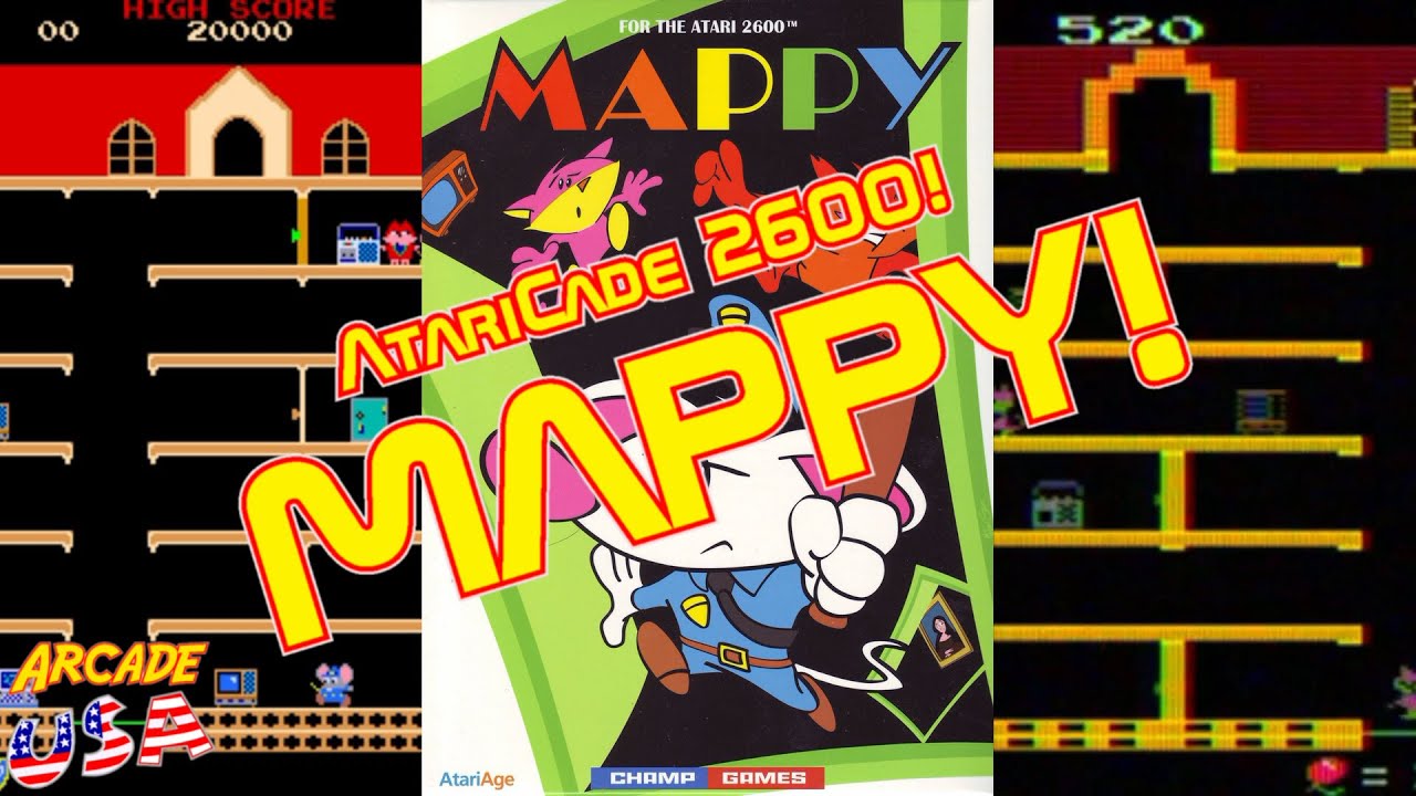 Mappy! (Atari 2600) - YouTube