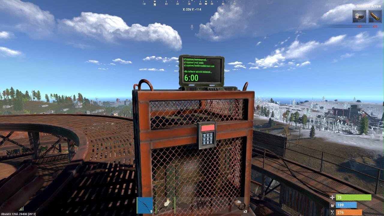 Rust Console Edition - Public Test Branch solo dome create estract ...