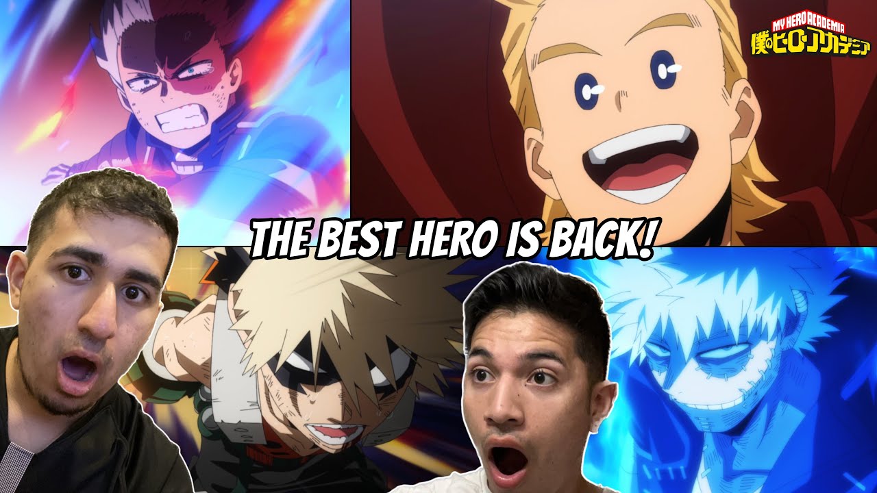 THE BEST HERO IS BACK! | MY HERO ACADEMIA SEASON 6 EPISODE 12 REACTION ...