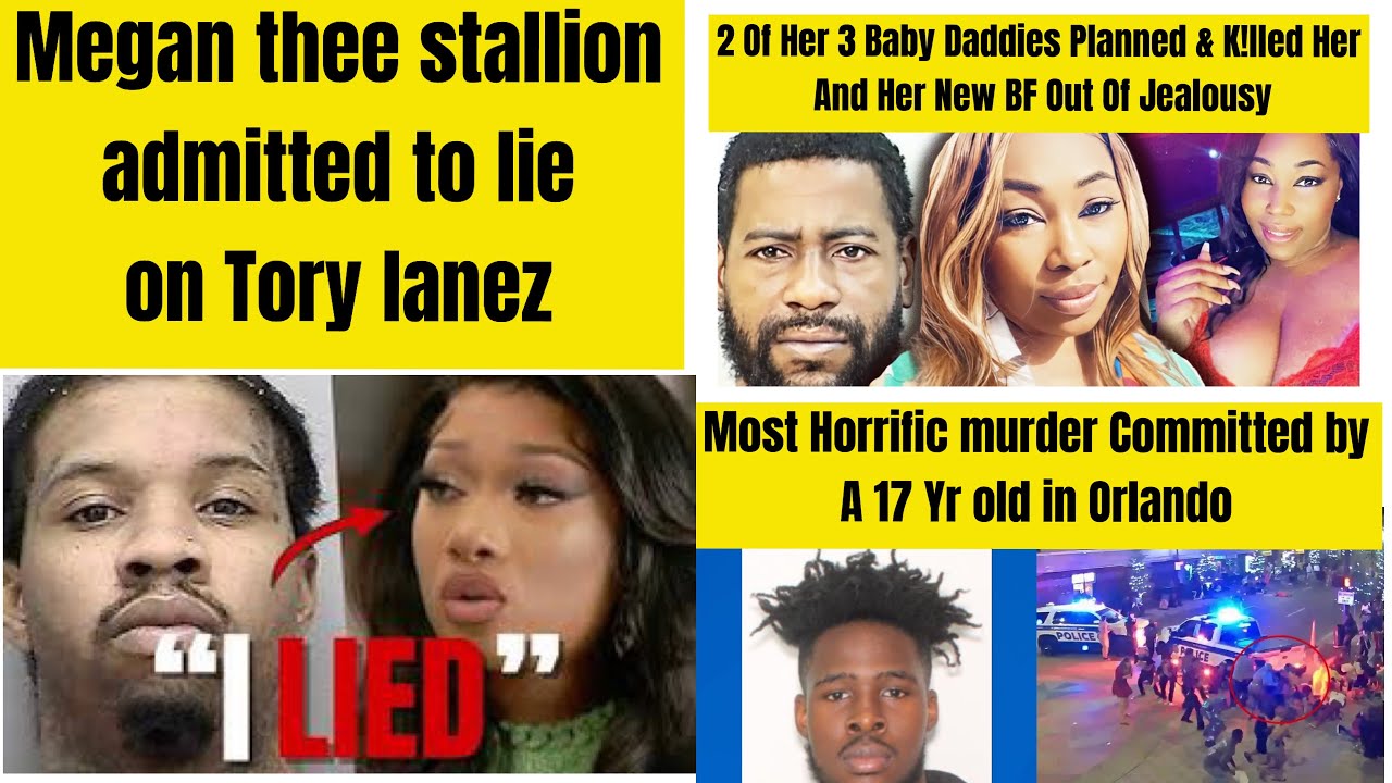 Megan thee stallion admitted to lie on Tory lanez - Most Horrific m ...