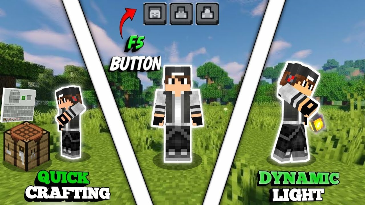 Best Mods Like Minecraft Java For MCPE || Best Survival Mods For MCPE ...