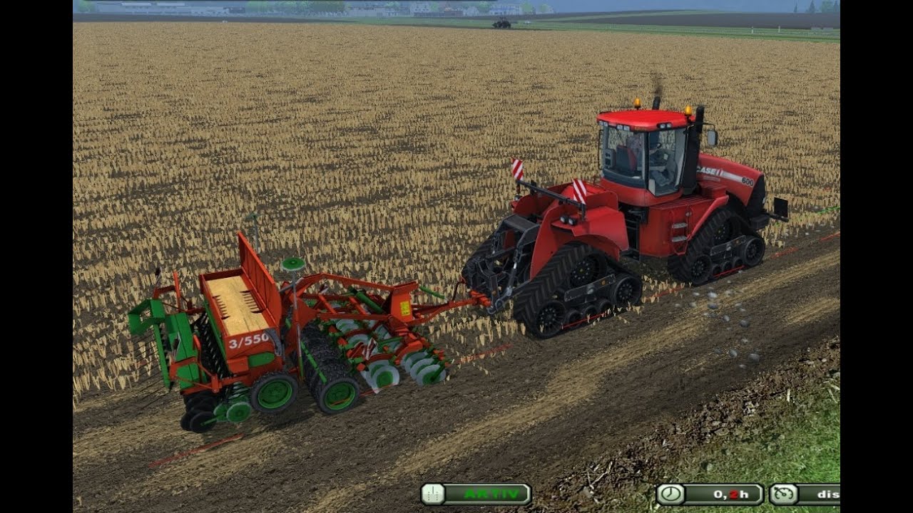 Farming Simulator 2013 Mods - Cultivator and a Seeder Unia Pack - YouTube