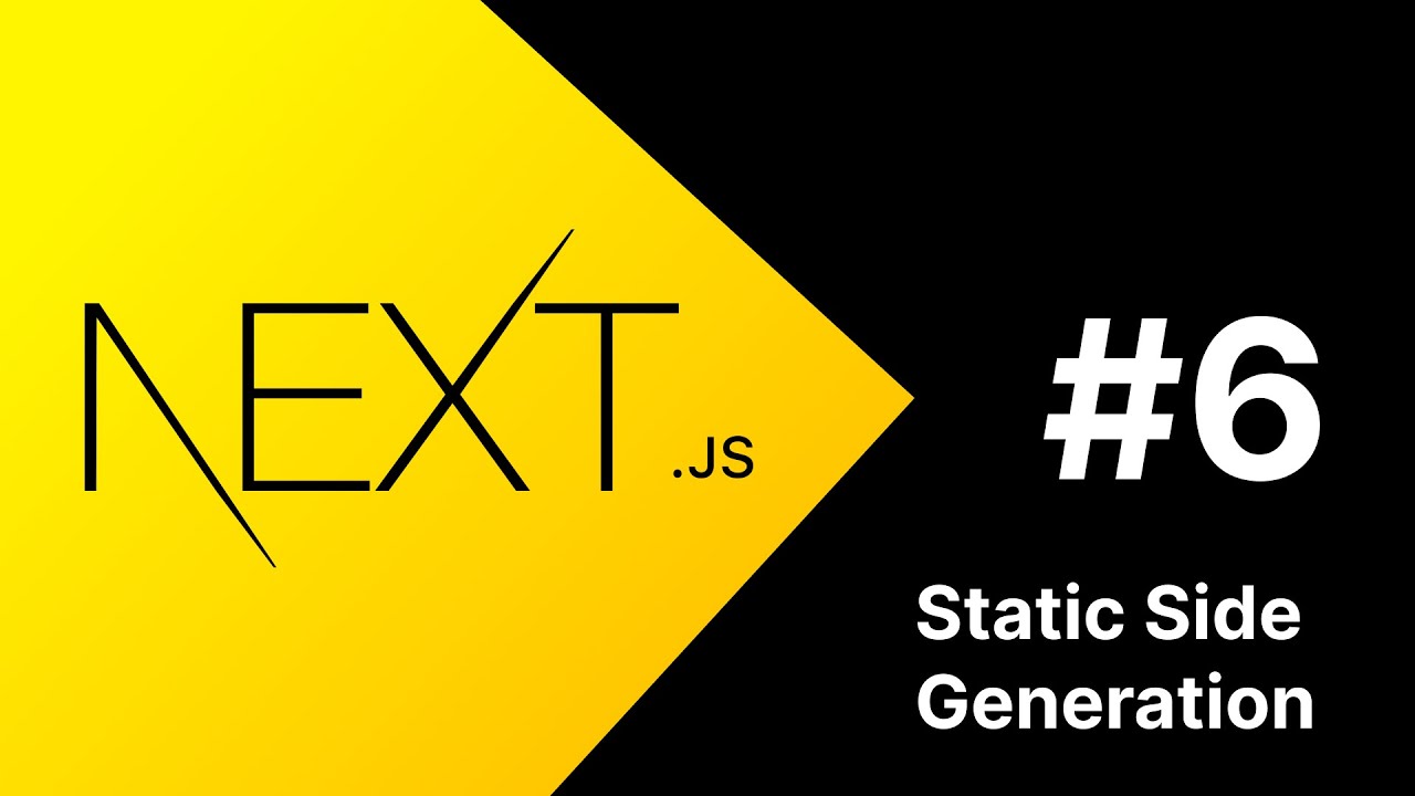 Static Side Generation - Creating The Post Page 🚀 || #6 || Next Js ...