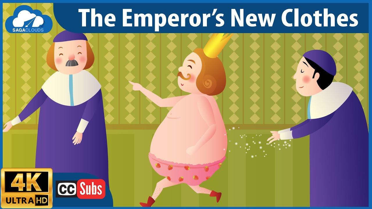 THE EMPEROR'S NEW CLOTHES || Fairy Tales For Kids || Saga Clouds - YouTube